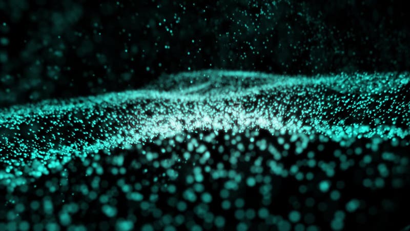 Abstract Digital Particle Wave and Light Abstract, Abstract Particle ...