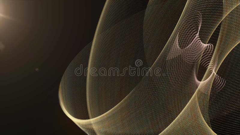 Digital Art Object, Realistic Violin Rotating while Moving Isolated on ...