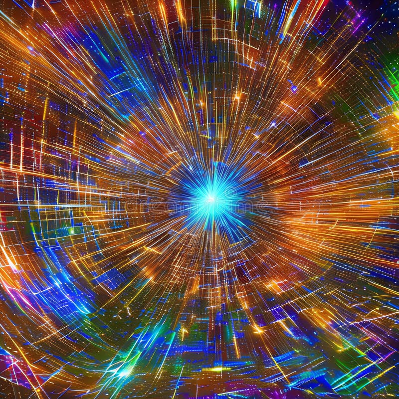 901 Abstract Digital Particles: a Futuristic and Abstract Background ...