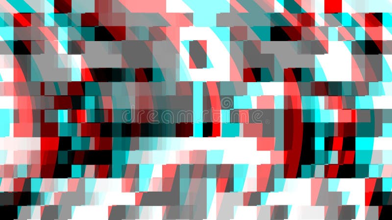 Abstract Digital Pixel Noise Glitch Error Stock Illustration ...