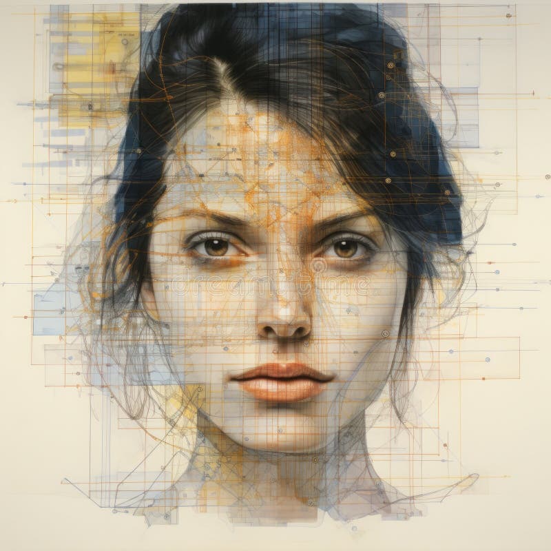 Abstract Digital Portrait Inspired by Michael Shapcott and ...