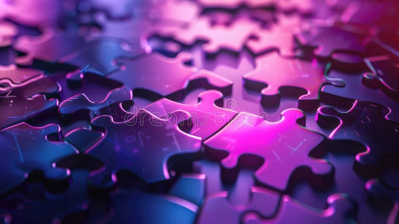 Abstract Digital Puzzle Backdrop, Showcasing Cutting-edge Technology ... Abstract Digital Puzzle Backdrop, Showcasing Cutting-edge Technology ...