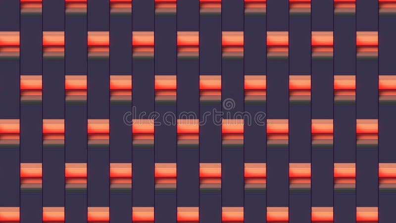 Loop Animation of Moving Rectangles with Trendy Gradient Pattern. 3d ...