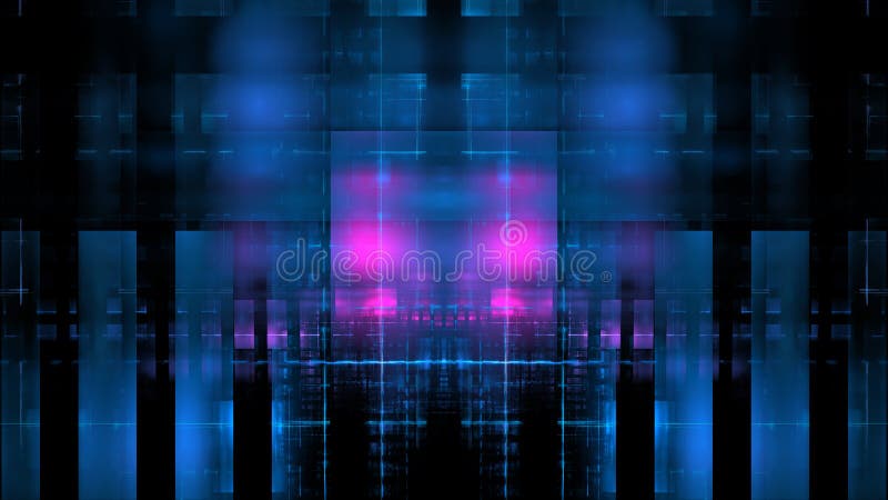 Abstract Digital Space, Digital Technologies, Background for Design ...