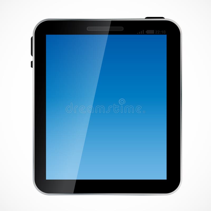 Abstract Digital Tablet Vector Illustration Stock Vector - Illustration ...