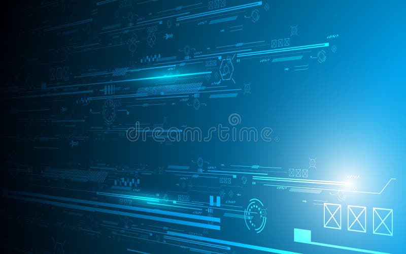 Tech Texture design stock illustration. Illustration of digital - 16050298