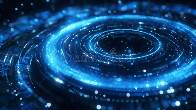 Abstract Digital Technology Background Stock Image - Image of cyber ...