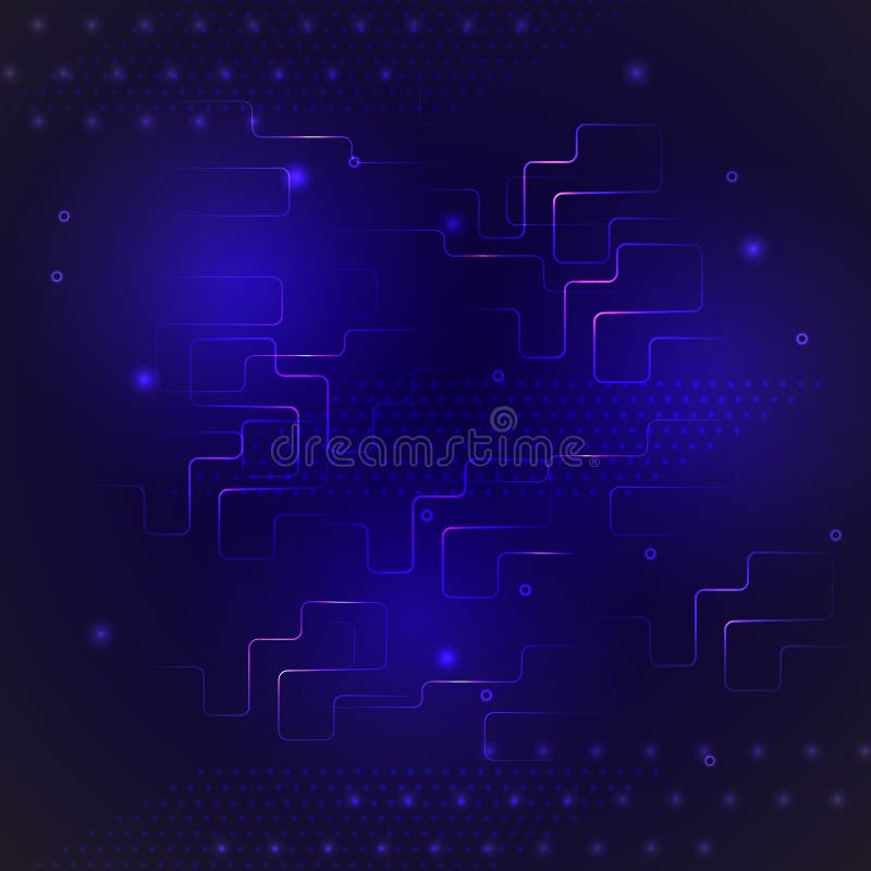Abstract Digital Technology Background. Digital Technology Innovation ...