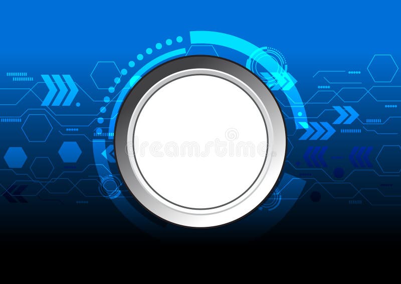 Abstract Digital Technology Background Stock Vector - Illustration of ...