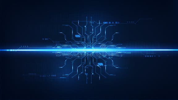 Abstract Digital Technology Operating System Background Template Stock ...