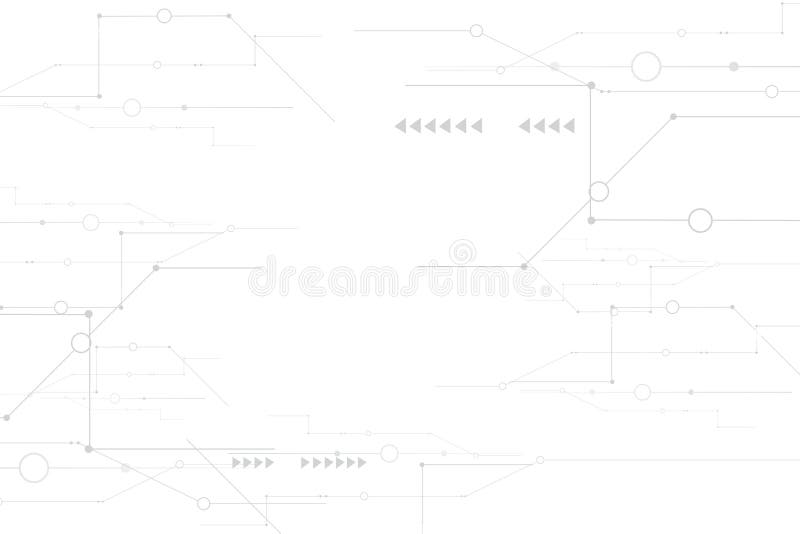 Abstract Digital and Technology on White Background.Graphic Modern ...