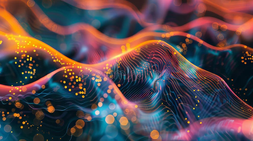 Abstract Digital Texture Resembling AI-enhanced Digital Noise Patterns ...