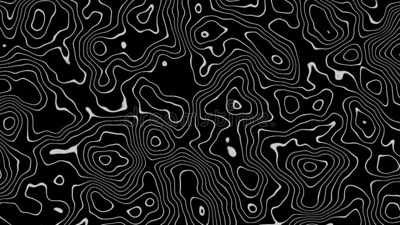 Abstract Digital Wave Material Movement Background, Seamless Loop, with ...