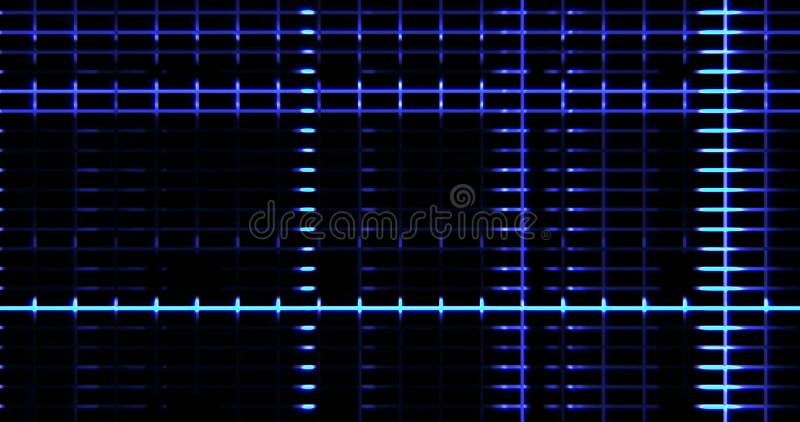 Abstract Digital Vertical and Horizontal Elettric Blue Lines Background ...