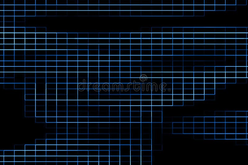 Abstract Digital Vertical and Horizontal Elettric Blue Lines Background ...