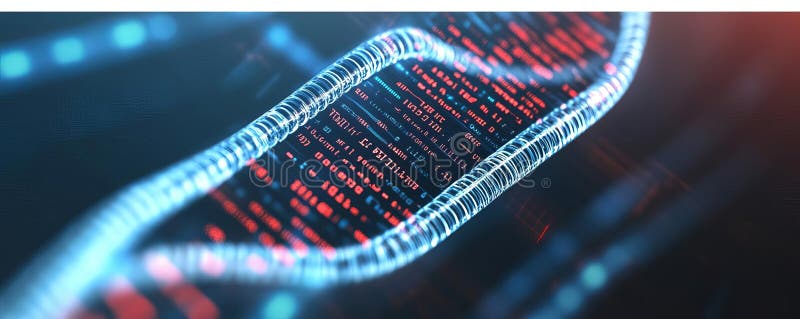 Abstract Digital Visualization of a DNA Helix with Interactive ...