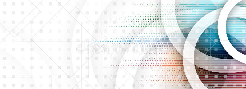 Abstract Digital Web Site Header. Banner Background Stock Vector ...