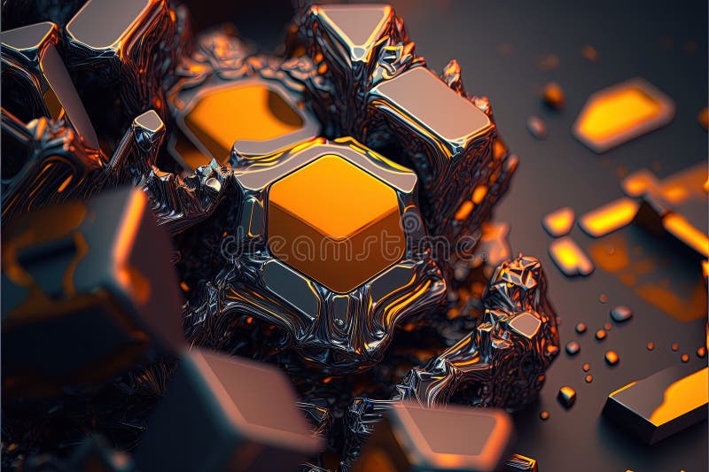 Abstract Dimensions - AI Generated 3D Background with Octane Render ...