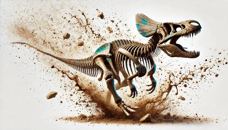 "Abstract Dinosaur Skeleton: a Visual Interpretation of Antiquity ...
