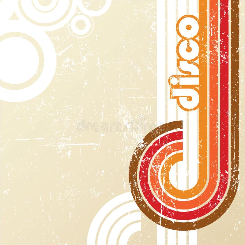 Abstract disco background. stock vector. Illustration of retro - 10583593