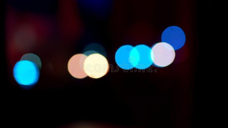 Abstract Display of Out-of-focus, Colourful Lights Stock Video - Video ...