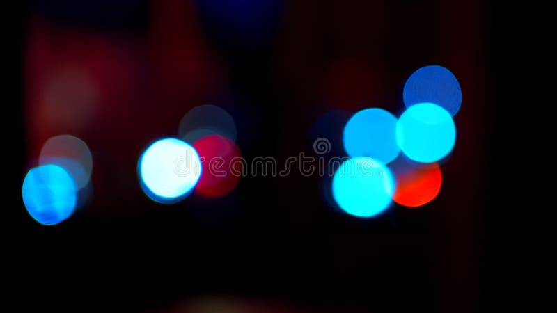 Abstract Display of Out-of-focus, Colourful Lights Stock Video - Video ...