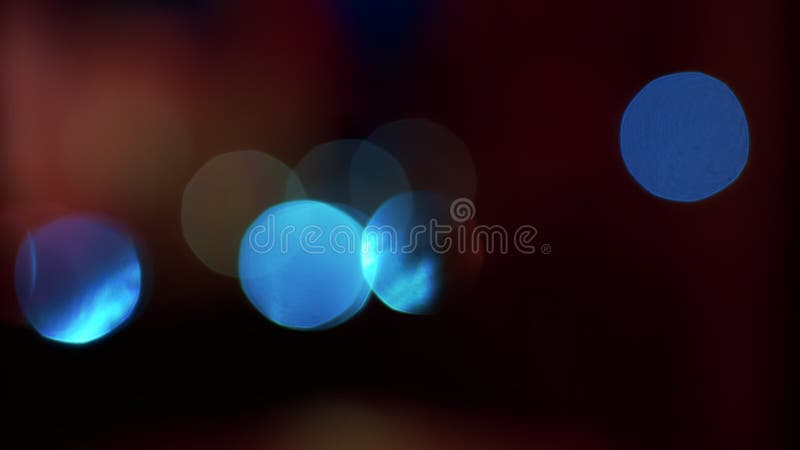Abstract Display of Out-of-focus, Colourful Lights Stock Video - Video ...
