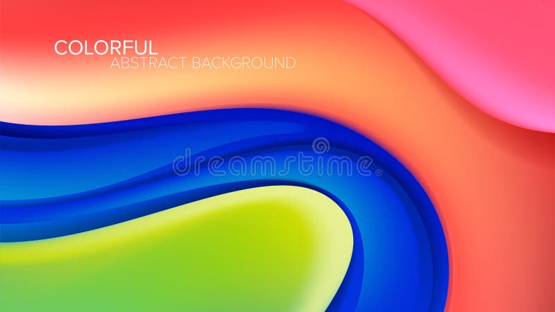 Abstract Distorted Shape Background Stock Illustration - Illustration ...