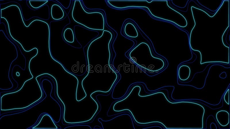 Abstract Distortion Loop on Black Background Stock Footage - Video of ...