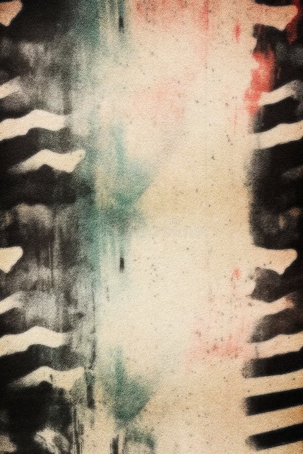 Abstract Distressed Collage Art Backgrounds Print Machine Backgrounds 3 ...
