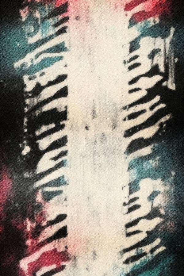 Abstract Distressed Collage Art Backgrounds Print Machine Backgrounds 3 ...