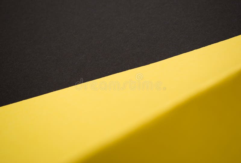 Abstract Divided Yellow and Black Background Stock Photo - Image of ...