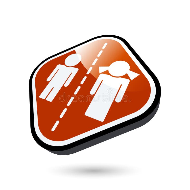 Abstract divorce button stock vector. Illustration of icon - 25628709