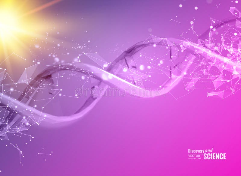 Abstract dna design. stock vector. Illustration of arrow - 66724998