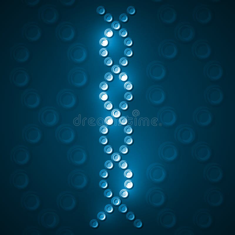 DNA strand question mark stock illustration. Illustration of cytosine ...
