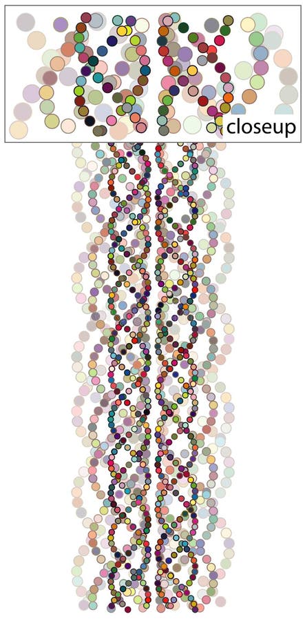 Abstract dna pattern stock vector. Illustration of chain - 14780262