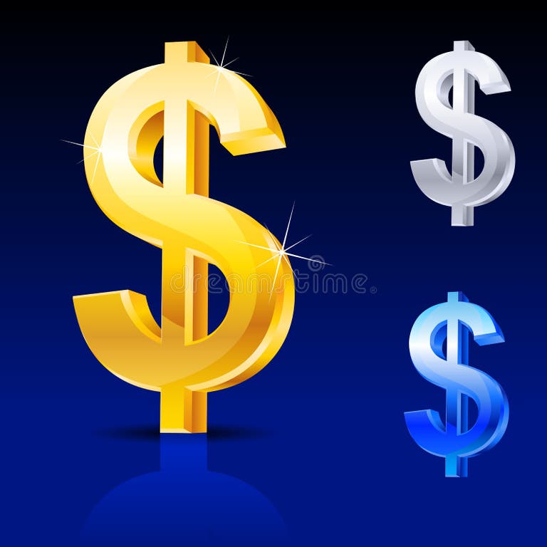 Abstract dollar sign stock vector. Illustration of currency - 22149986