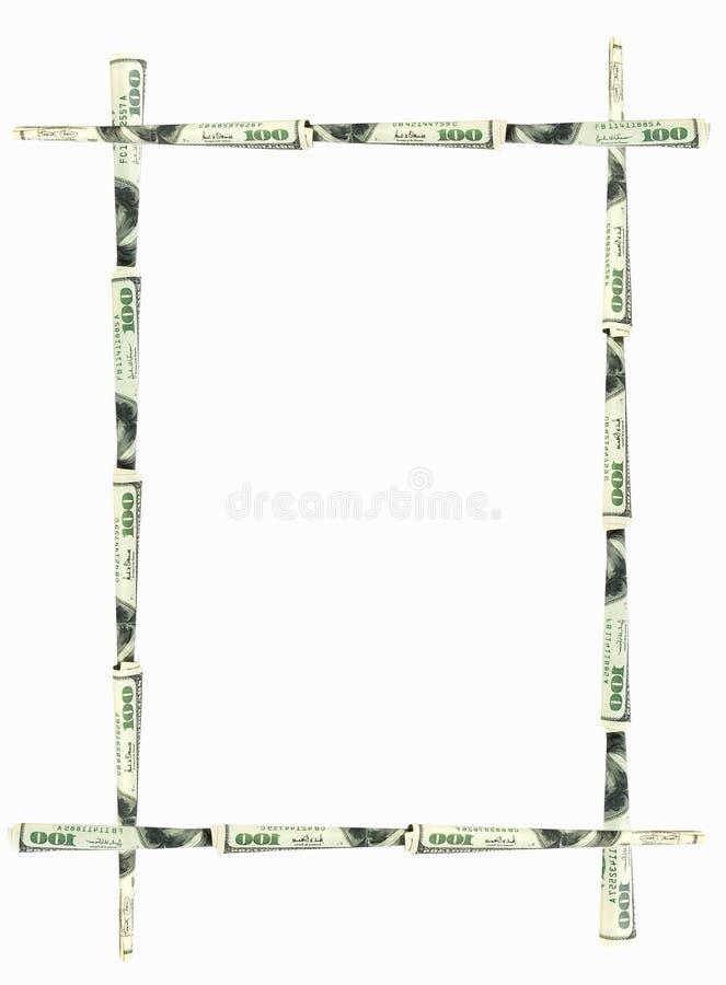 50 dollars frame stock photo. Image of border, fifty, decoration - 8506752