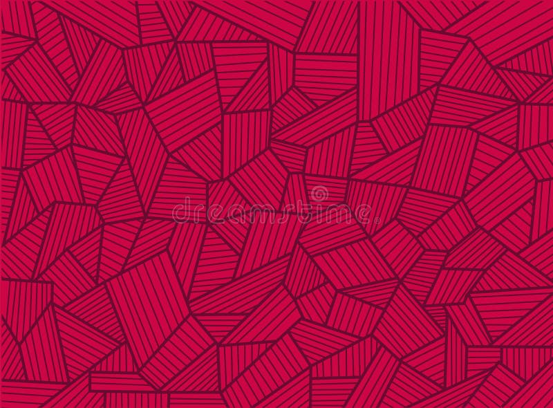 Abstract Doodle Background. Geometric Background with Lines Stock ...