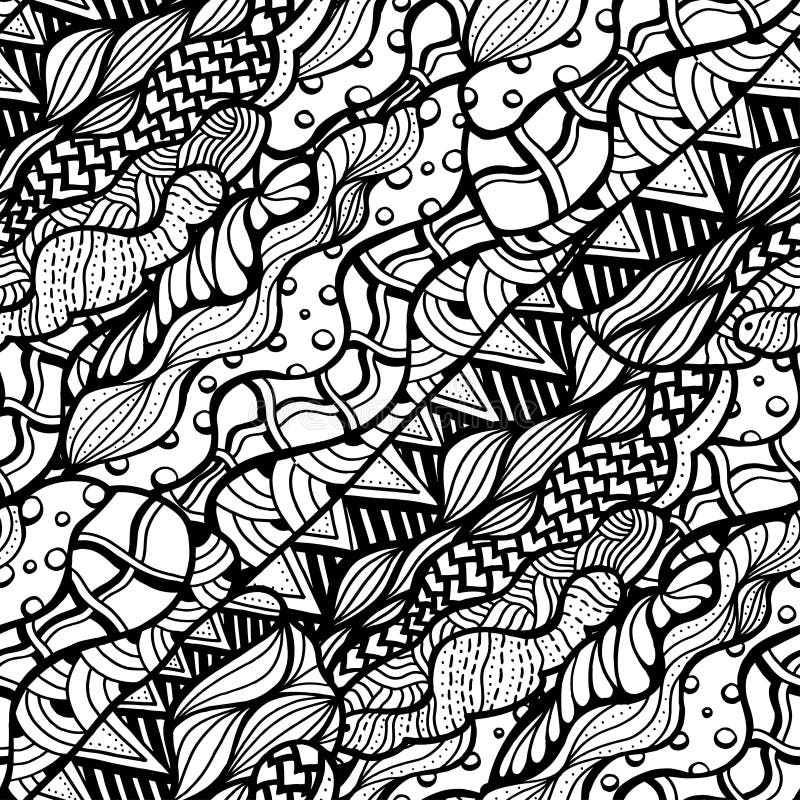 Abstract doodle background stock vector. Illustration of craft - 65878568