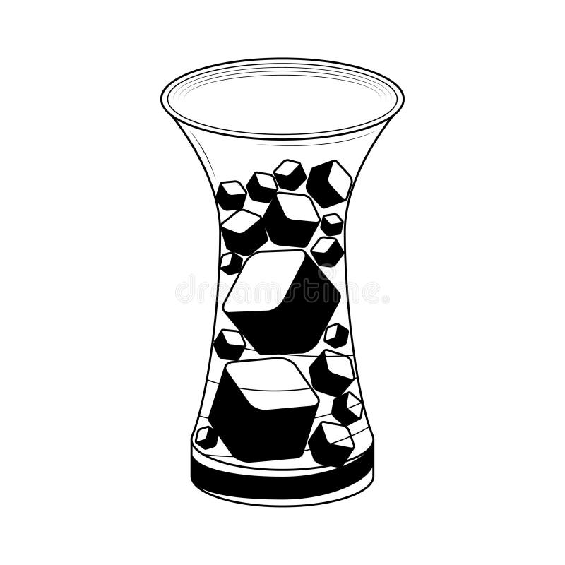 Abstract Doodle Elements Hand Drawn Drink Liquid Beverage Cocktail ...