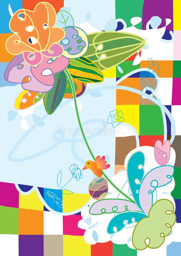 Creative abstract design stock vector. Illustration of curly - 5833954