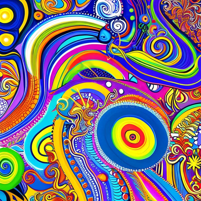 1362 Abstract Doodles: a Creative and Expressive Background Featuring ...