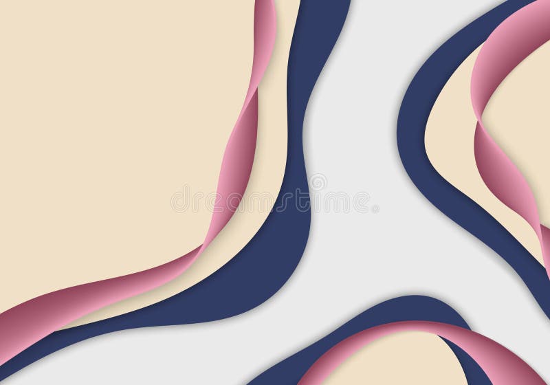 Abstract Doodles Template Design Overlap Decorative Artwork Stock ...