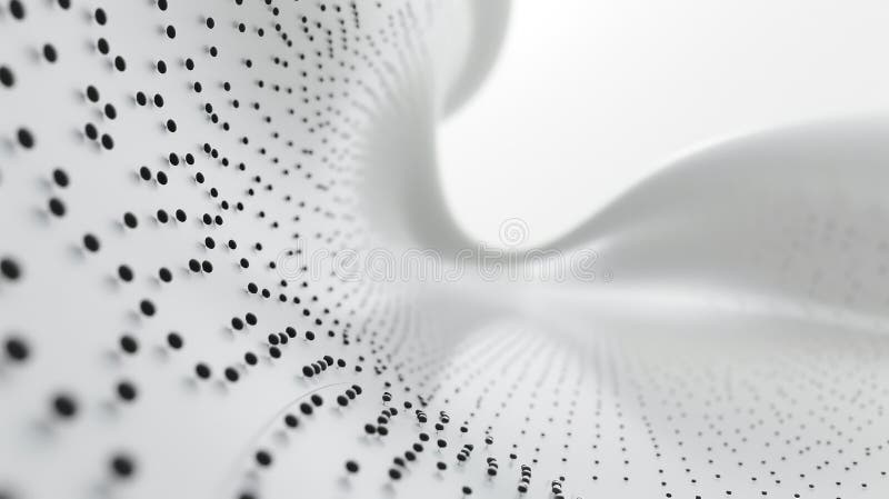 Abstract Doppler Effect Wave on White Background Stock Photo - Image of ...