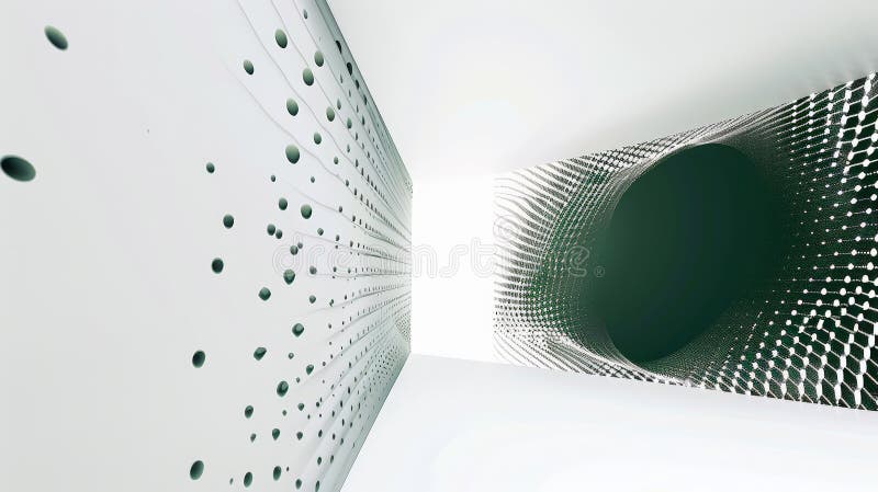 Abstract Doppler Effect Wave on White Background Stock Image - Image of ...