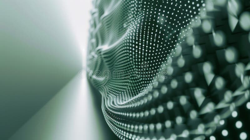 Abstract Doppler Effect Wave on White Background Stock Image - Image of ...