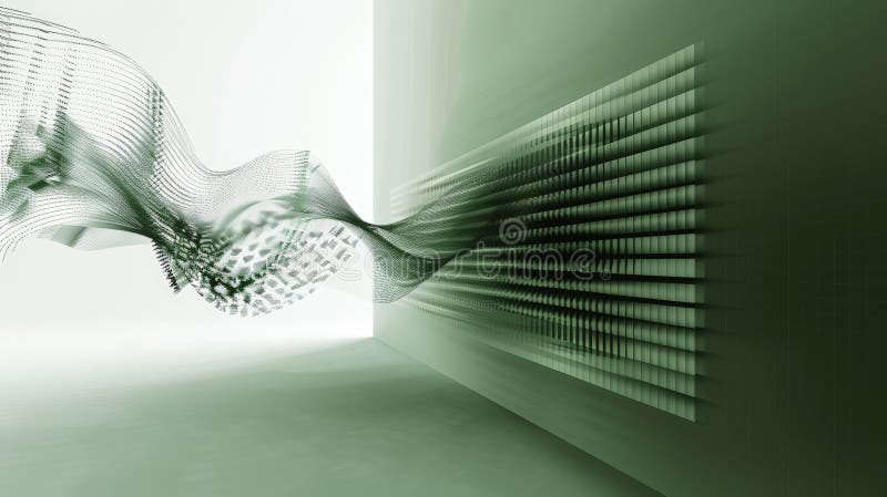 Abstract Doppler Effect Wave on White Background Stock Photo - Image of ...