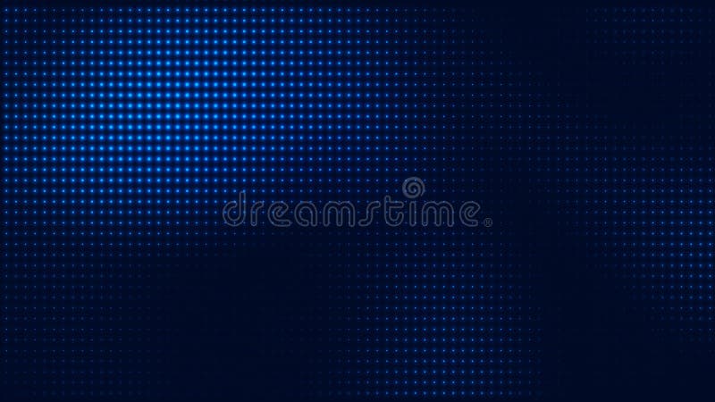 Abstract Dot Blue Pattern Screen Led Light Gradient Texture Background ...