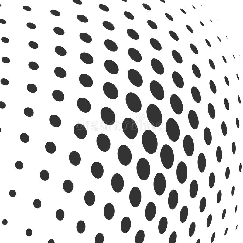 Abstract Dot Pattern Backround. Halftone Texture Shape Stock Vector ...